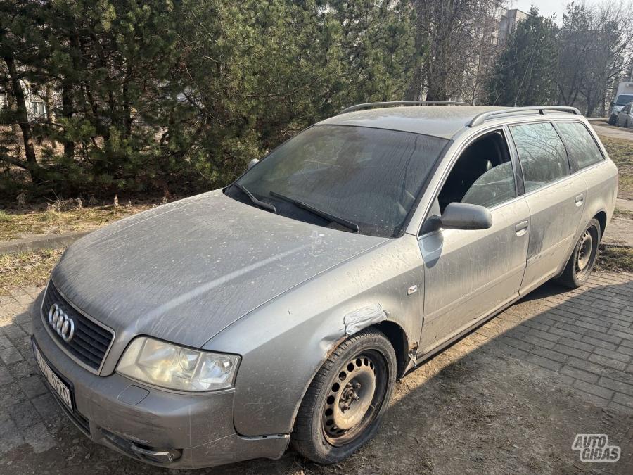 Audi A6 2003 in Vilnius, with an engine capacity of 2.50 L and mileage of 250 thousand km for 480 €, photo 1 on AUTOMOTO.COM.LV