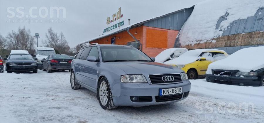 Audi A6 2003 in Valmiera, with an engine capacity of 2.50 L and mileage of 475 thousand km for 1900 €, photo 1 on AUTOMOTO.COM.LV