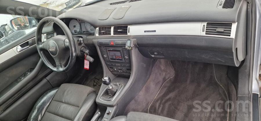 Audi A6 2003 in Valmiera, with an engine capacity of 2.50 L and mileage of 475 thousand km for 1900 €, photo 10 on AUTOMOTO.COM.LV