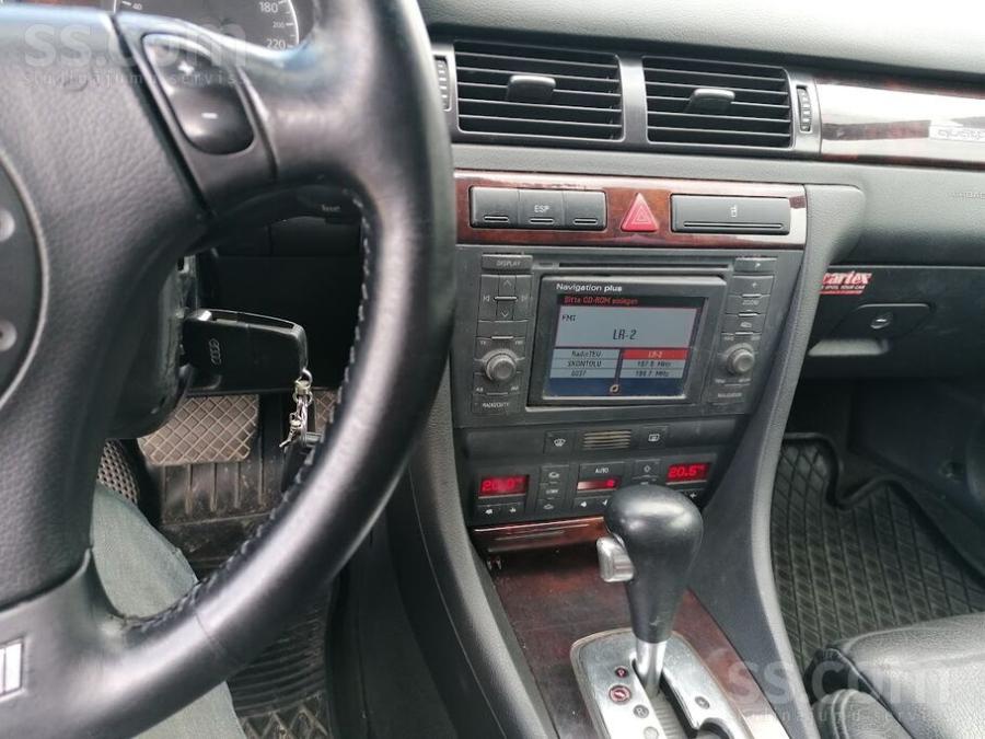 Audi A6 2003 Balvi, ar dzinēja tilpumu 2.50 L un nobraukumu 251 tūkst. km par 2200 €, foto 13 vietnē AUTOMOTO.COM.LV