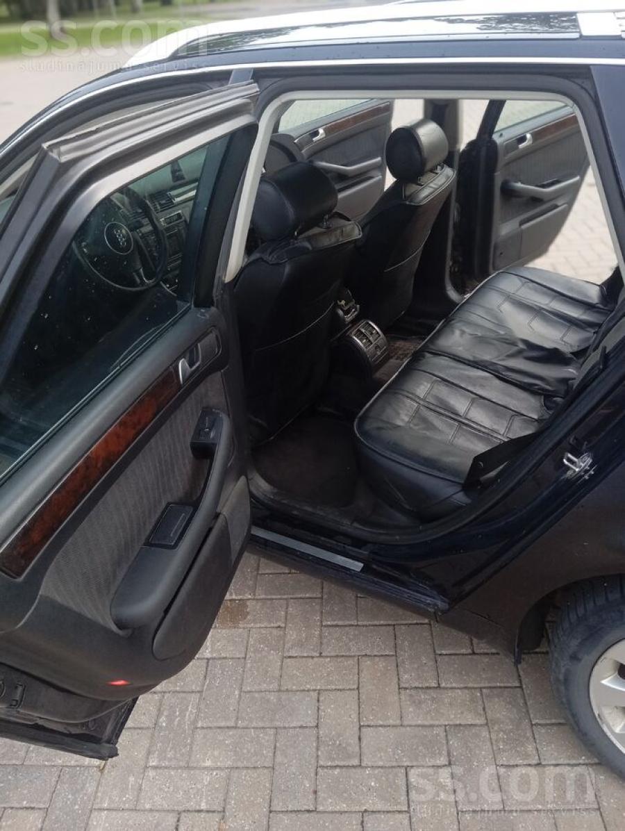 Audi A6 2003 Rīga, ar dzinēja tilpumu 2.50 L un nobraukumu 515 tūkst. km par 570 €, foto 8 vietnē AUTOMOTO.COM.LV