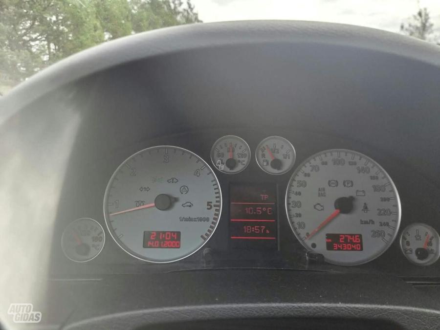 Ауди А6 2003 в Зарасай, объемом двигателя 2.50 л и пробегом 343 тыс. км за 1150 €, фото 6 на AUTOMOTO.COM.LV
