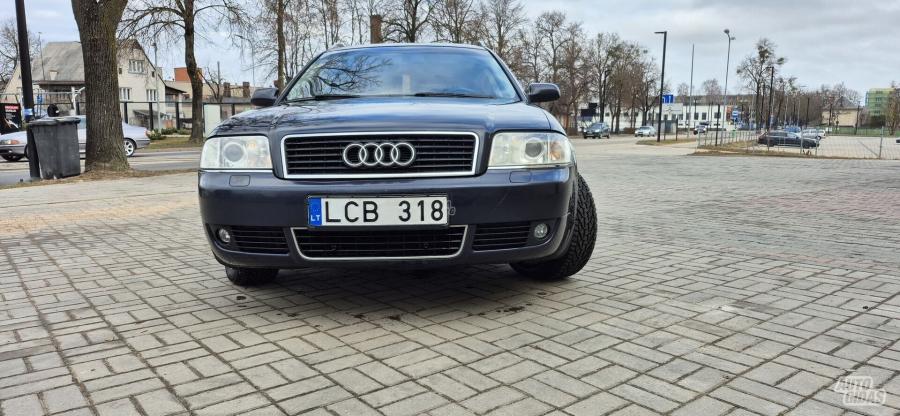 Audi A6 2004 in Alytus, with an engine capacity of 2.50 L and mileage of 296 thousand km for 1000 €, photo 1 on AUTOMOTO.COM.LV