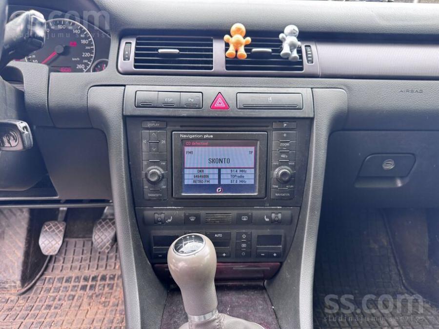 Audi A6 2004 in Riga, with an engine capacity of 1.90 L and mileage of 374 thousand km for 1600 €, photo 7 on AUTOMOTO.COM.LV