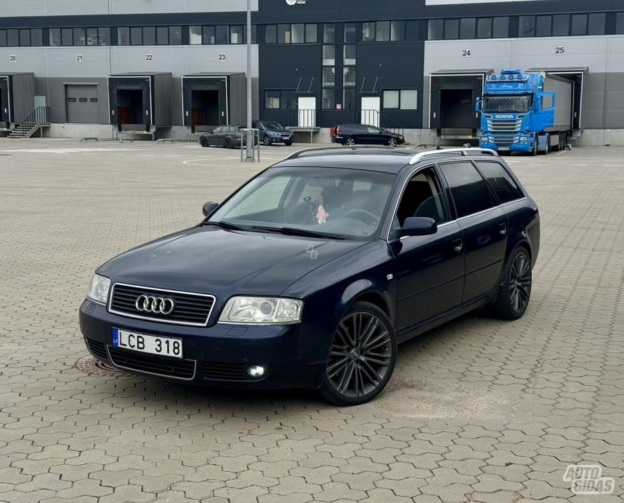 Audi A6 2004 in Vilnius, with an engine capacity of 2.50 L and mileage of 304 thousand km for 1100 €, photo 1 on AUTOMOTO.COM.LV
