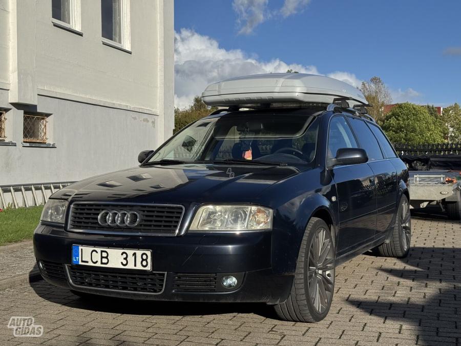 Audi A6 2004 in Vilnius, with an engine capacity of 2.50 L and mileage of 304 thousand km for 1100 €, photo 5 on AUTOMOTO.COM.LV