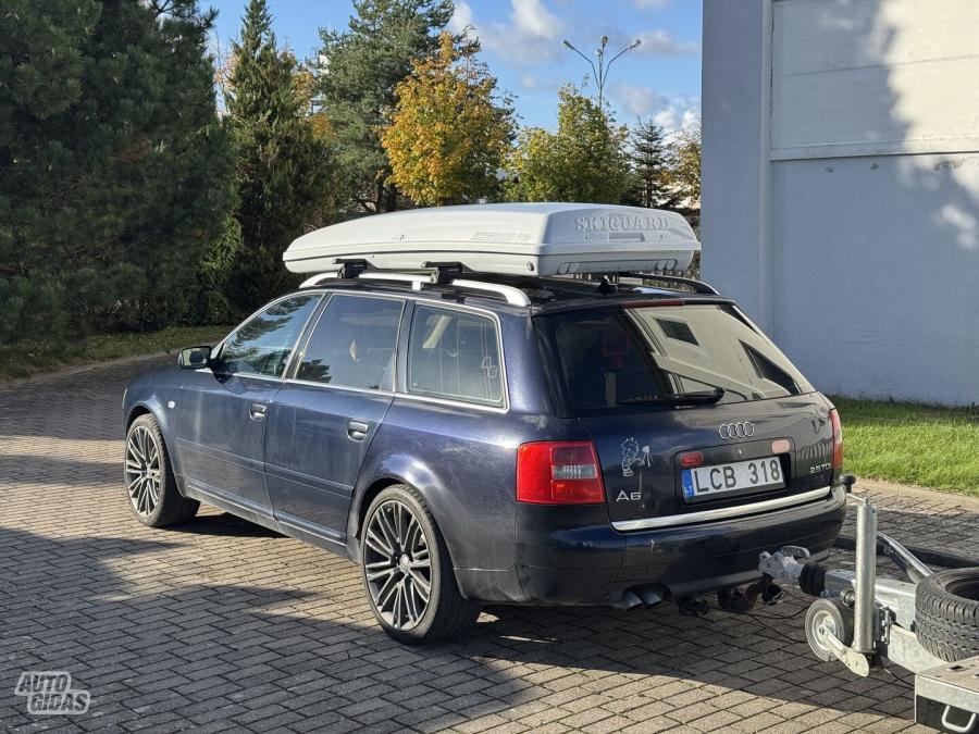 Audi A6 2004 in Vilnius, with an engine capacity of 2.50 L and mileage of 304 thousand km for 1100 €, photo 9 on AUTOMOTO.COM.LV