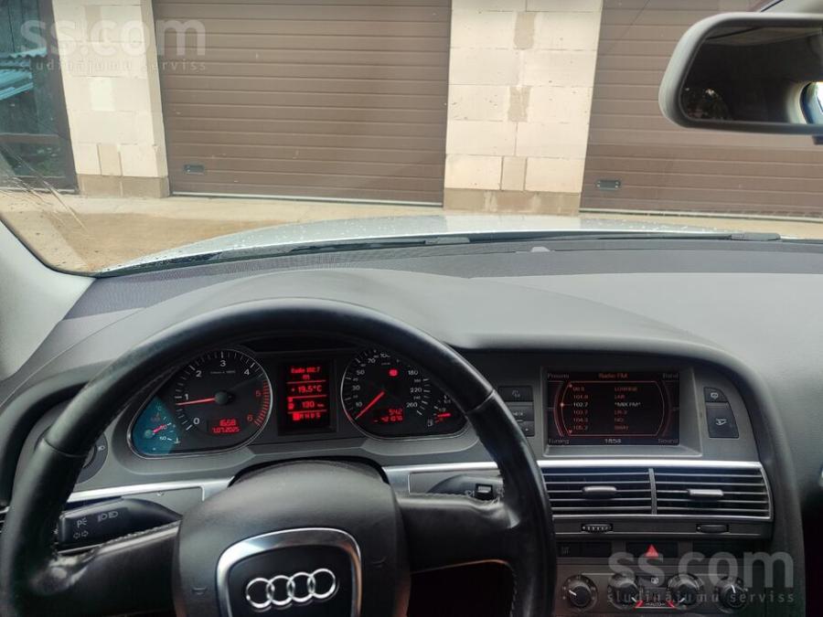 Audi A6 2005 in Tukums, with an engine capacity of 2.70 L and mileage of 421 thousand km for 2350 €, photo 8 on AUTOMOTO.COM.LV