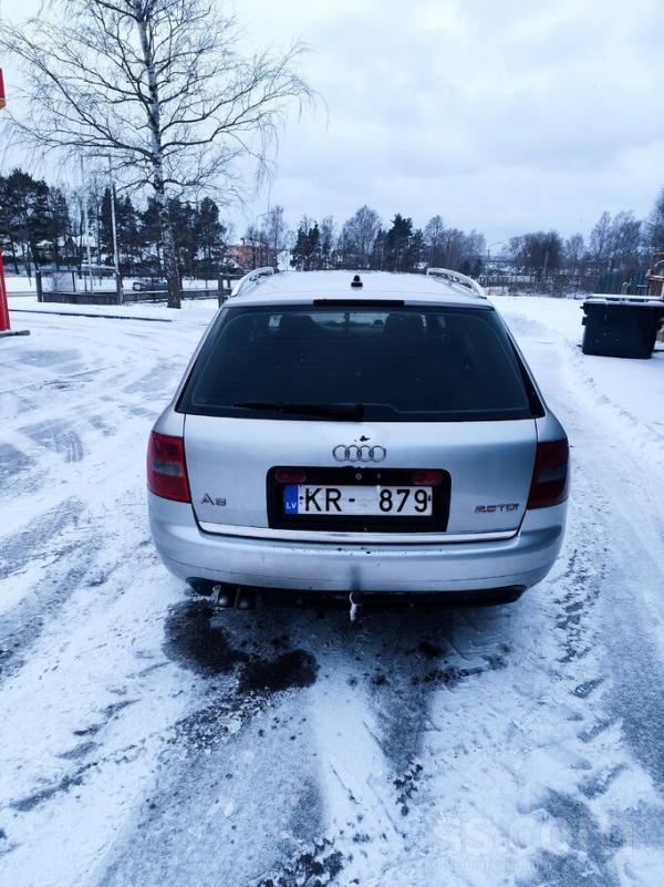 Audi A6 2005 Daugavpils, ar dzinēja tilpumu 2.50 L un nobraukumu 379 tūkst. km par 1450 €, foto 5 vietnē AUTOMOTO.COM.LV