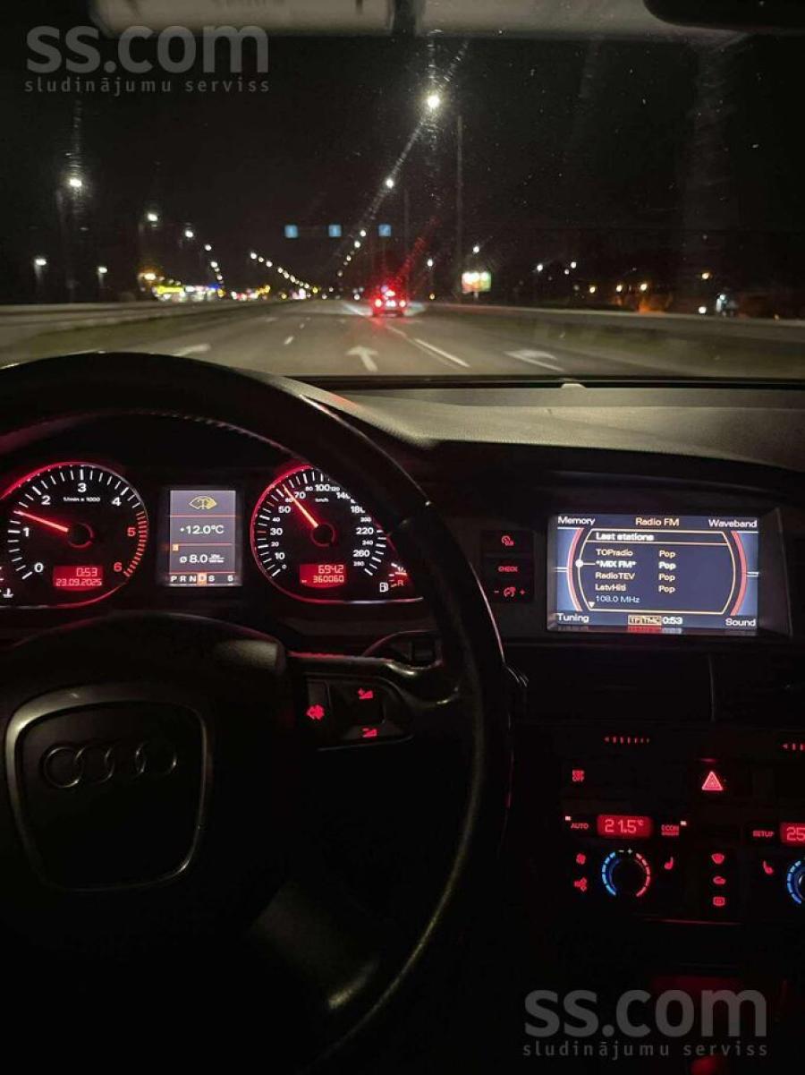 Audi A6 2005 Rīga, ar dzinēja tilpumu 3.00 L un nobraukumu 371 tūkst. km par 2000 €, foto 6 vietnē AUTOMOTO.COM.LV