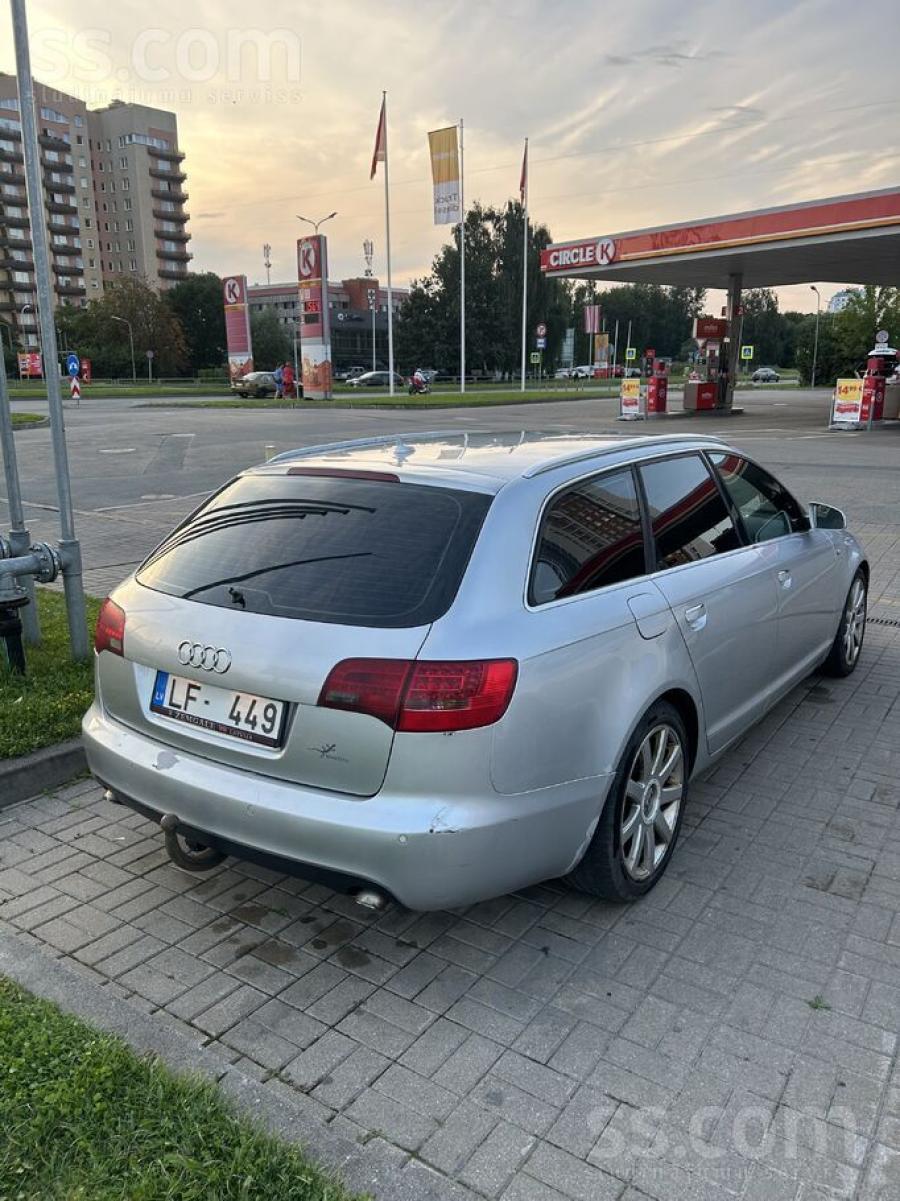 Audi A6 2006 in Riga, with an engine capacity of 3.00 L and mileage of 334 thousand km for 3790 €, photo 7 on AUTOMOTO.COM.LV