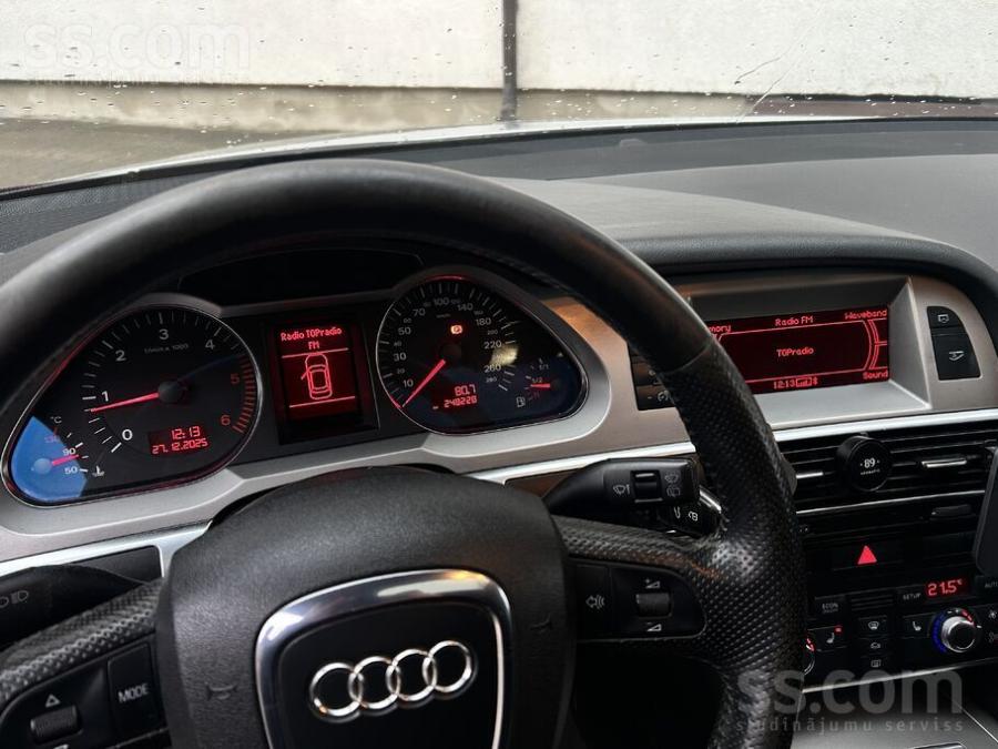 Audi A6 2006 in Daugavpils, with an engine capacity of 2.70 L and mileage of 248 thousand km for 2800 €, photo 4 on AUTOMOTO.COM.LV