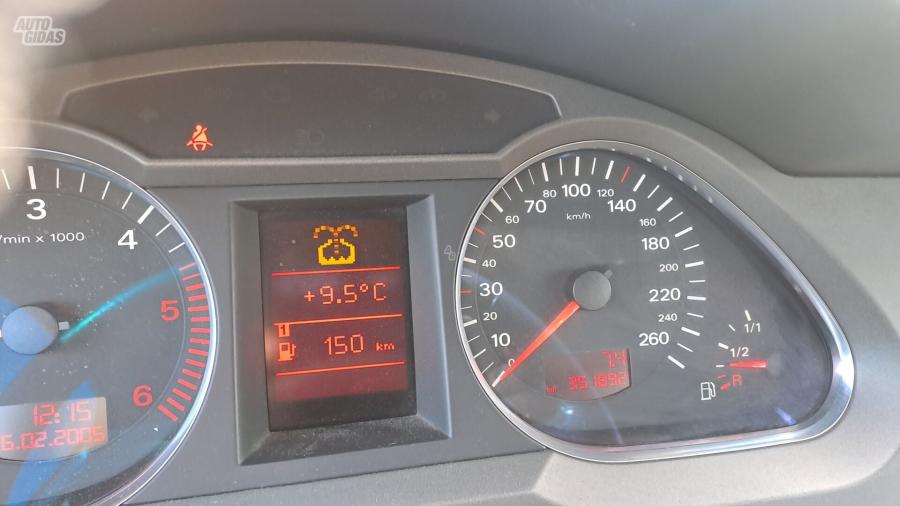 Audi A6 2006 in Vilnius, with an engine capacity of 2.70 L and mileage of 352 thousand km for 2250 €, photo 20 on AUTOMOTO.COM.LV