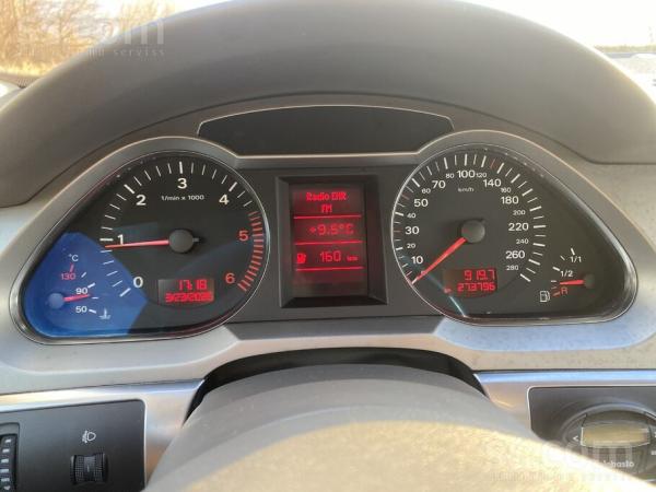 Audi A6 2006 in Riga, with an engine capacity of 2.00 L and mileage of 272 thousand km for 3450 €, photo 7 on AUTOMOTO.COM.LV