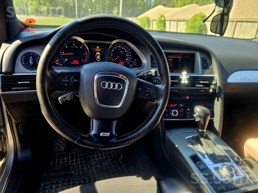 Audi A6 2006 in Daugavpils, with an engine capacity of 3.00 L and mileage of 370 thousand km for 2700 €, photo 13 on AUTOMOTO.COM.LV