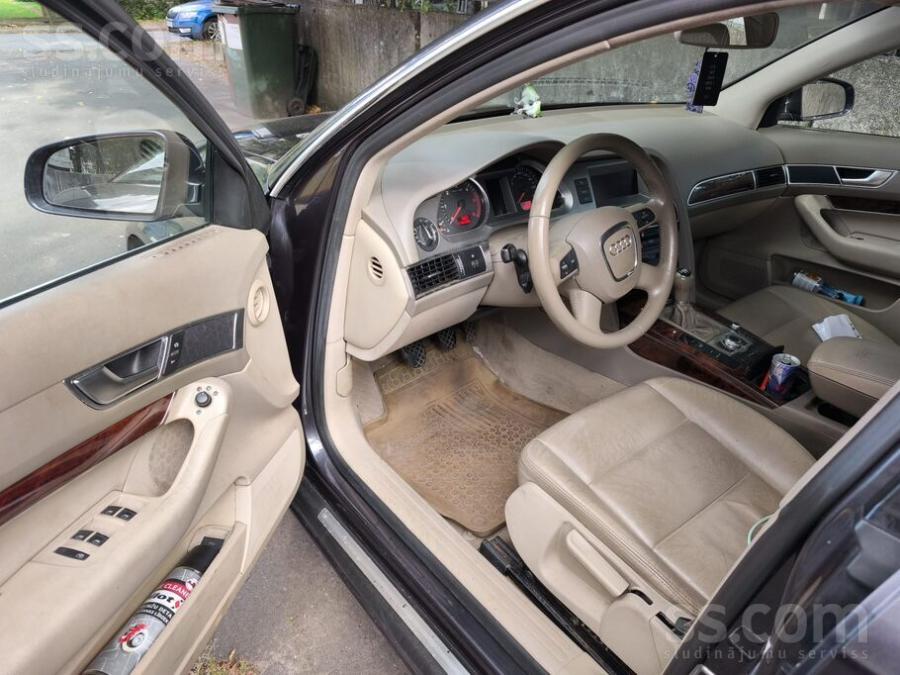Audi A6 2006 in Riga, with an engine capacity of 2.70 L and mileage of 289 thousand km for 2600 €, photo 4 on AUTOMOTO.COM.LV