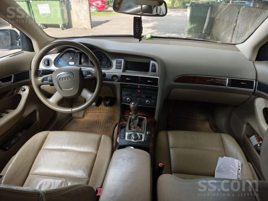 Audi A6 2006 in Riga, with an engine capacity of 2.70 L and mileage of 289 thousand km for 2600 €, photo 5 on AUTOMOTO.COM.LV