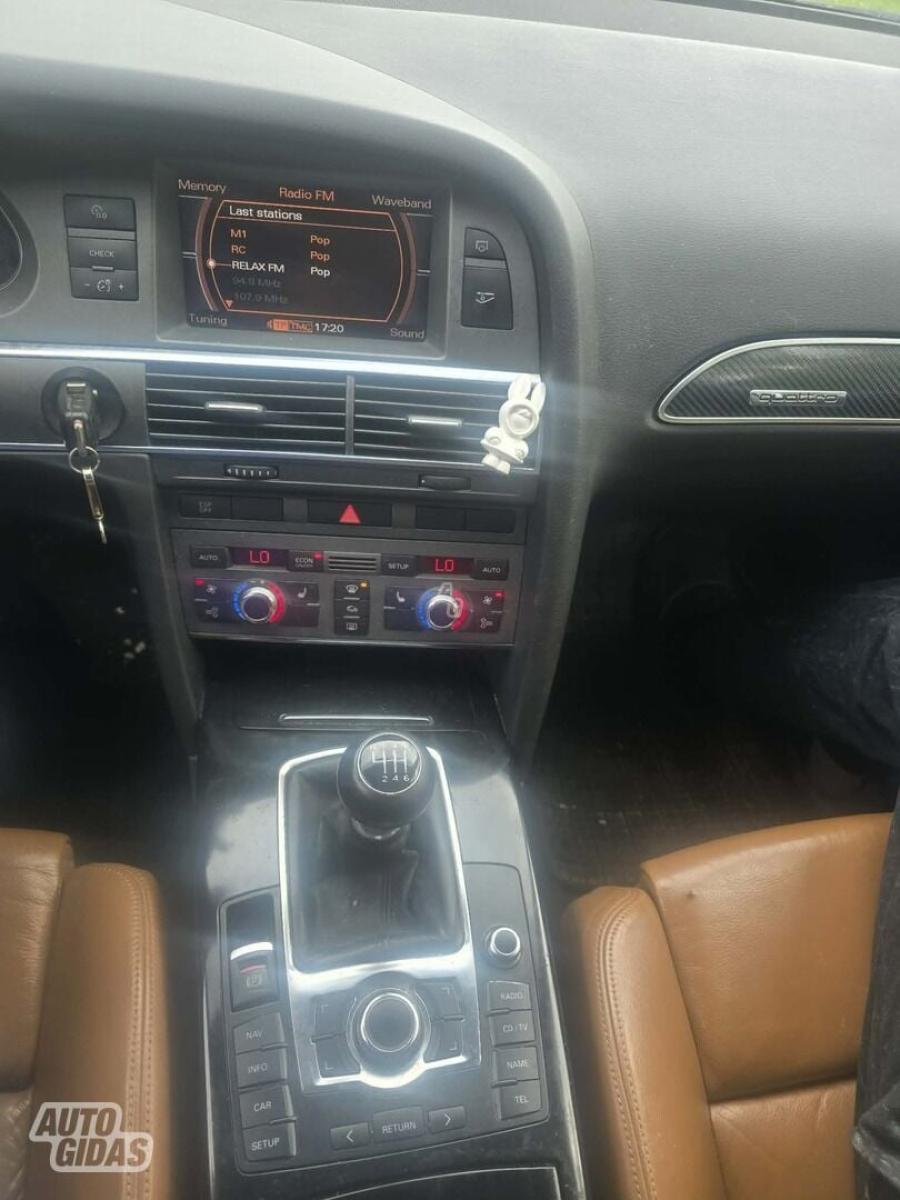Audi A6 2006 in Ignalina, with an engine capacity of 3.00 L and mileage of 400 thousand km for 1650 €, photo 6 on AUTOMOTO.COM.LV