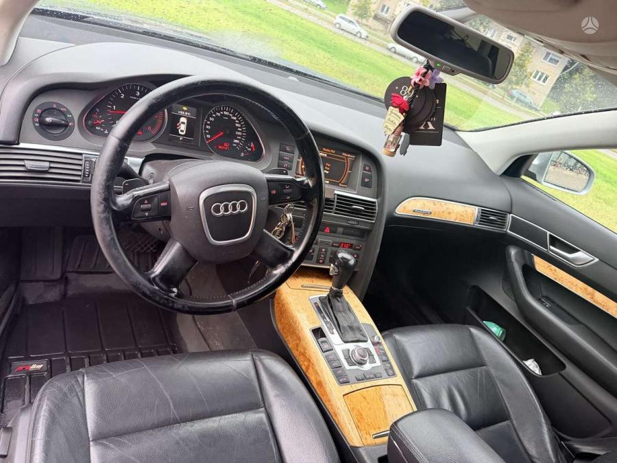 Audi A6 2006 in Utena, with an engine capacity of 2.97 L and mileage of 363 thousand km for 4200 €, photo 12 on AUTOMOTO.COM.LV