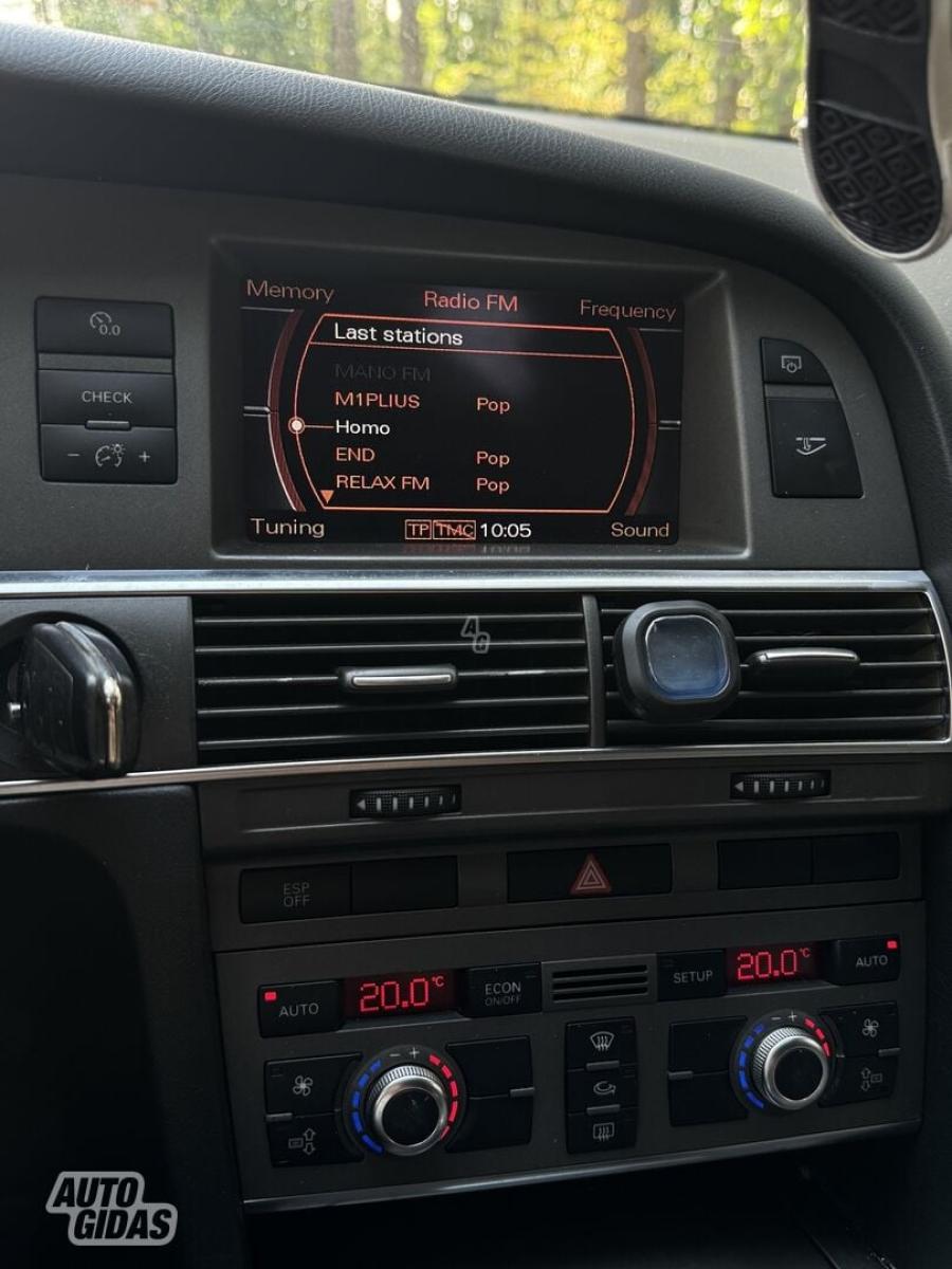 Audi A6 2006 in Vilnius, with an engine capacity of 2.70 L and mileage of 300 thousand km for 2099 €, photo 10 on AUTOMOTO.COM.LV