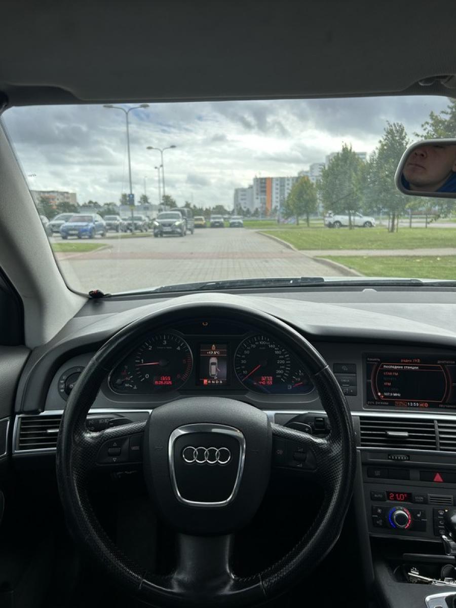 Audi A6 2006 in Tallinn, with an engine capacity of 3.00 L and mileage of 440 thousand km for 2700 €, photo 17 on AUTOMOTO.COM.LV