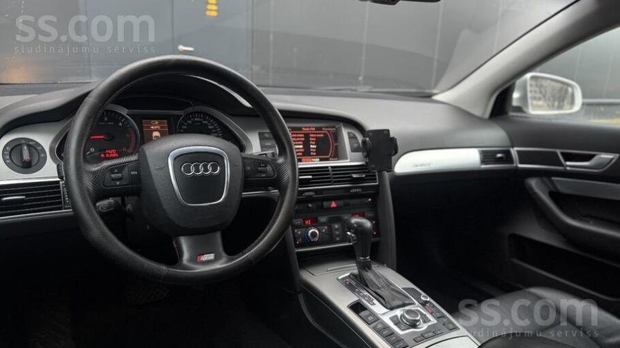 Audi A6 2007 in Riga, with an engine capacity of 3.00 L and mileage of 554 thousand km for 1990 €, photo 10 on AUTOMOTO.COM.LV
