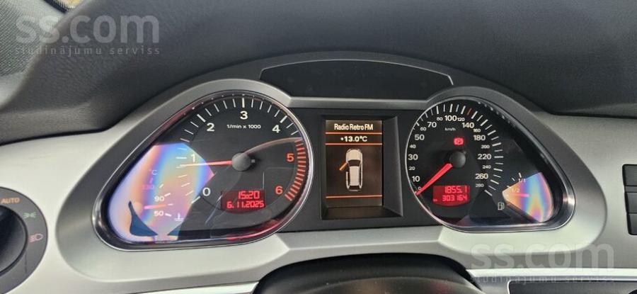 Audi A6 2007 Liepāja, ar dzinēja tilpumu 3.00 L un nobraukumu 306 tūkst. km par 5100 €, foto 12 vietnē AUTOMOTO.COM.LV