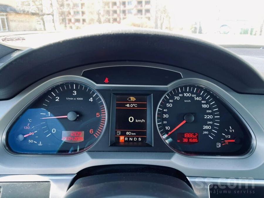 Audi A6 2007 Cēsis, ar dzinēja tilpumu 3.00 L un nobraukumu 38 tūkst. km par 3000 €, foto 4 vietnē AUTOMOTO.COM.LV