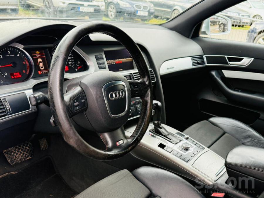 Audi A6 2007 in Riga, with an engine capacity of 3.00 L and mileage of 338 thousand km for 3400 €, photo 8 on AUTOMOTO.COM.LV