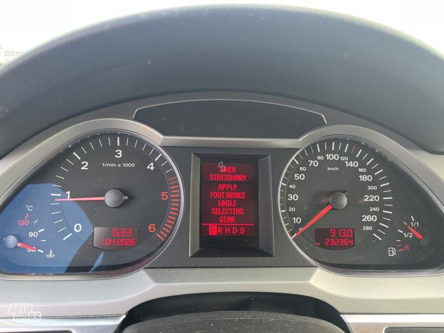 Ауди А6 2007 в Клайпеда, объемом двигателя 2.00 л и пробегом 232 тыс. км за 3000 €, фото 6 на AUTOMOTO.COM.LV