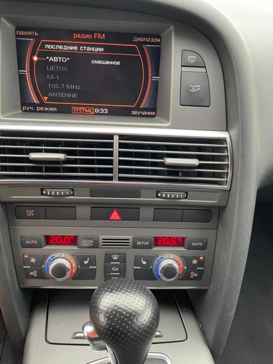 Audi A6 2007 Rīga, ar dzinēja tilpumu 2.70 L un nobraukumu 225 tūkst. km par 5590 €, foto 9 vietnē AUTOMOTO.COM.LV