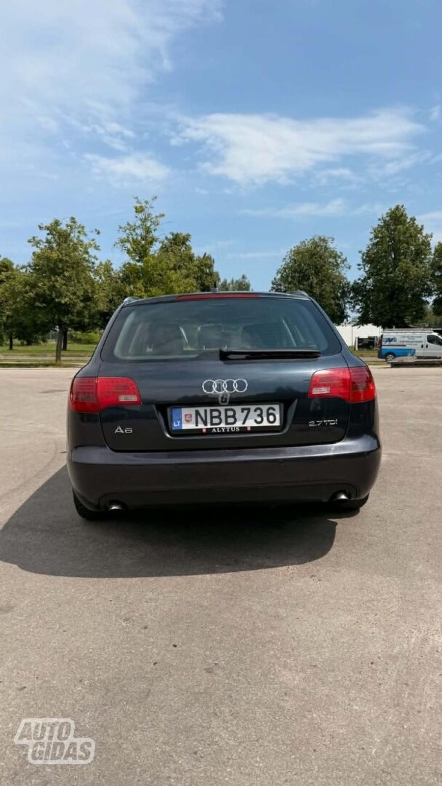 Audi A6 2007 Viļņa, ar dzinēja tilpumu 2.70 L un nobraukumu 438 tūkst. km par 2000 €, foto 5 vietnē AUTOMOTO.COM.LV