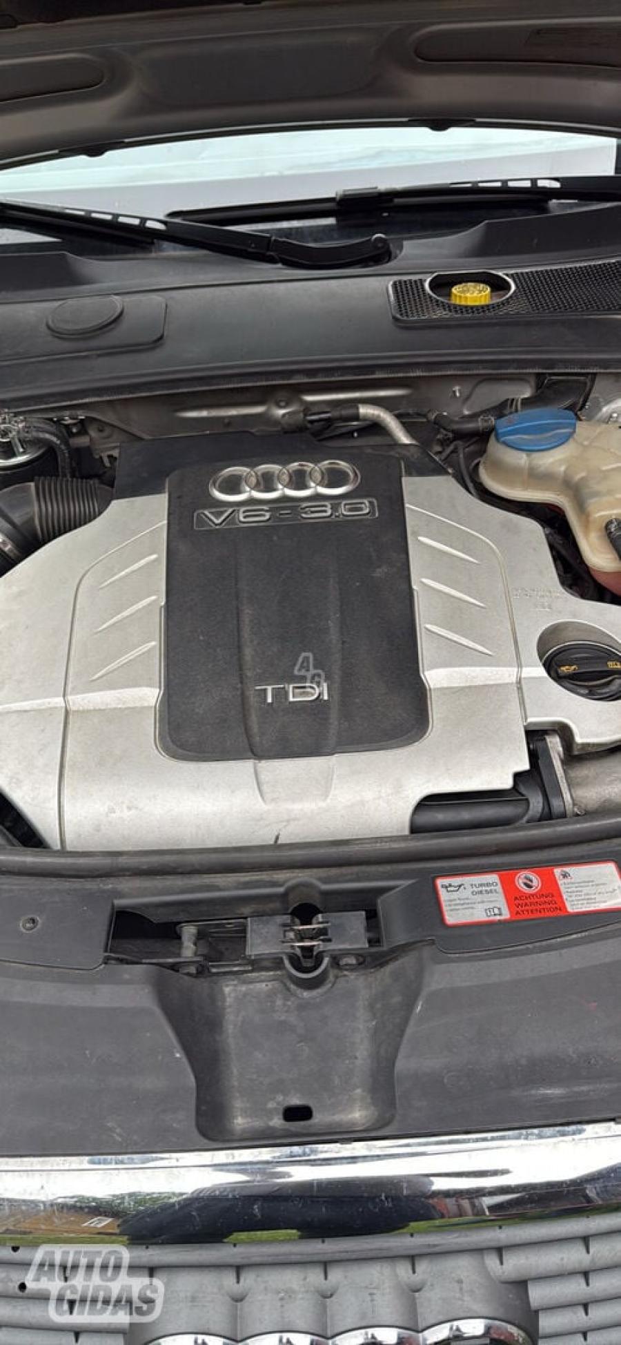 Audi A6 2007 Kupiškis, ar dzinēja tilpumu 3.00 L un nobraukumu 27 tūkst. km par 2500 €, foto 3 vietnē AUTOMOTO.COM.LV