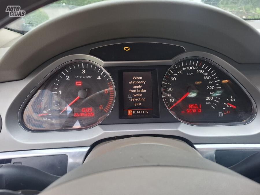 Audi A6 2007 in Kaunas, with an engine capacity of 2.00 L and mileage of 537 thousand km for 2200 €, photo 4 on AUTOMOTO.COM.LV