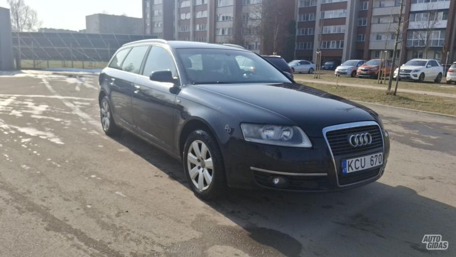 Audi A6 2008 in Kaunas, with an engine capacity of 2.70 L and mileage of 411 thousand km for 2250 €, photo 1 on AUTOMOTO.COM.LV