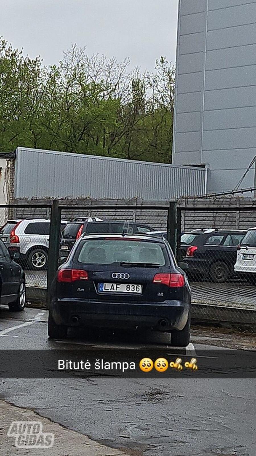 Ауди А6 2008 в Вильнюс, объемом двигателя 3.20 л и пробегом 400 тыс. км за 1200 €, фото 6 на AUTOMOTO.COM.LV