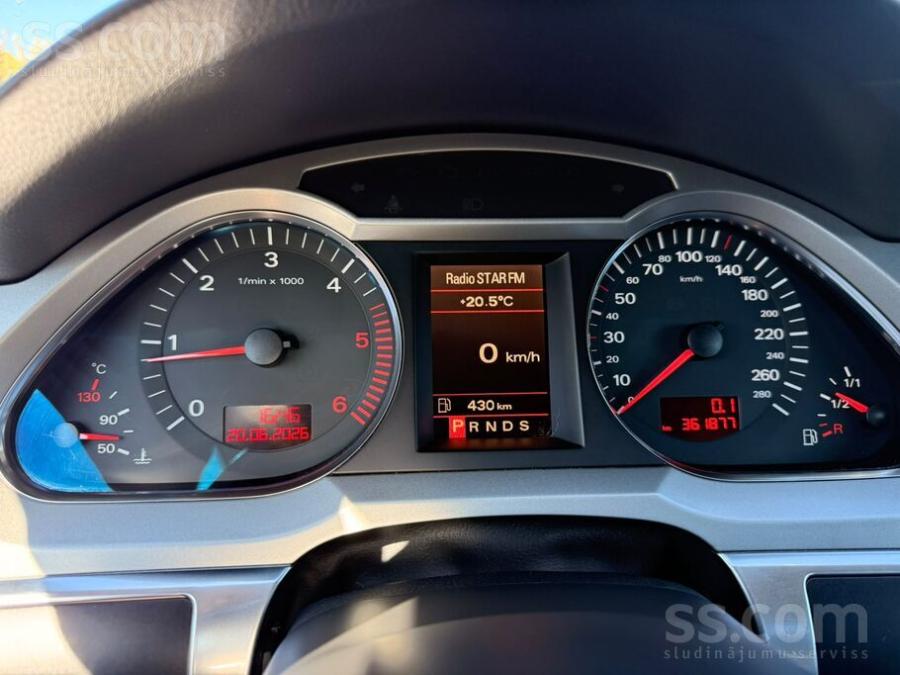 Audi A6 2008 in Ogre, with an engine capacity of 3.00 L and mileage of 362 thousand km for 5000 €, photo 11 on AUTOMOTO.COM.LV