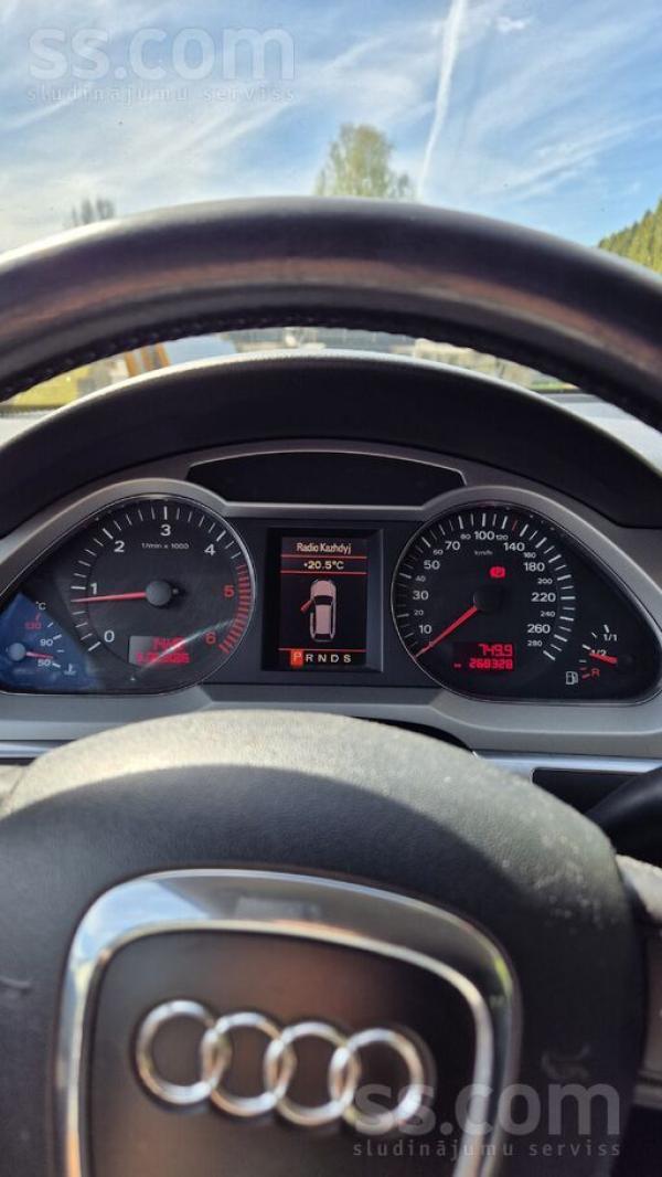 Audi A6 2008 Rīga, ar dzinēja tilpumu 2.70 L un nobraukumu 271 tūkst. km par 3700 €, foto 6 vietnē AUTOMOTO.COM.LV