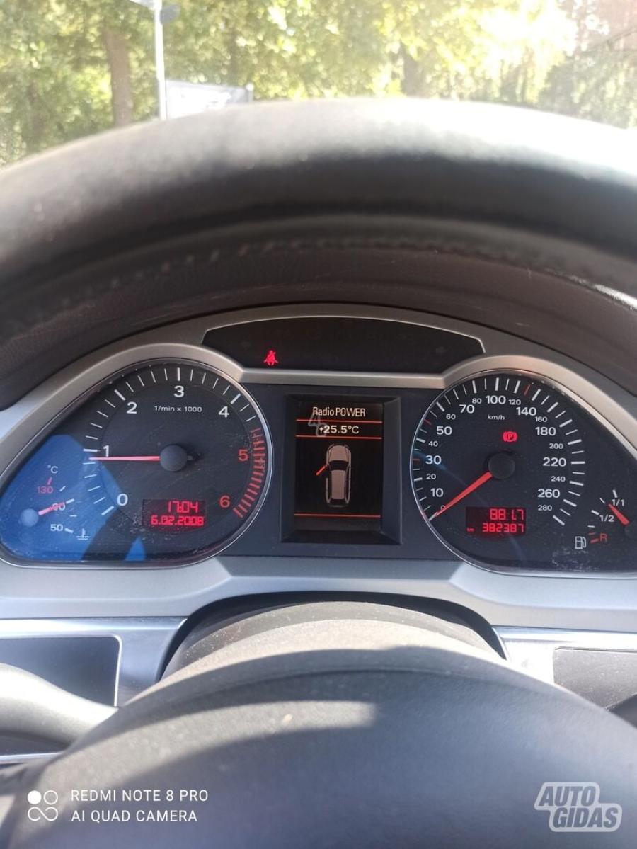 Audi A6 2008 in Kaunas, with an engine capacity of 2.00 L and mileage of 382 thousand km for 2900 €, photo 6 on AUTOMOTO.COM.LV