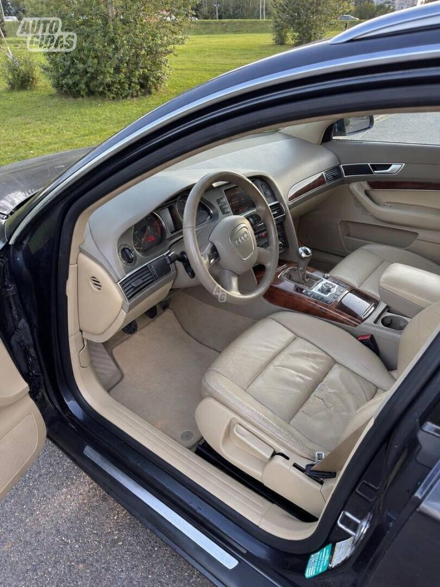 Audi A6 2008 Viļņa, ar dzinēja tilpumu 2.70 L un nobraukumu 380 tūkst. km par 1250 €, foto 7 vietnē AUTOMOTO.COM.LV