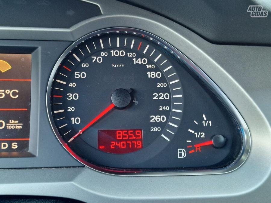 Audi A6 2008 Viļņa, ar dzinēja tilpumu 3.00 L un nobraukumu 240 tūkst. km par 4299 €, foto 12 vietnē AUTOMOTO.COM.LV