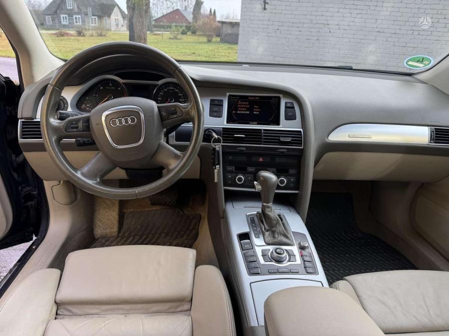 Audi A6 2009 Viļņa, ar dzinēja tilpumu 2.70 L un nobraukumu 350 tūkst. km par 4350 €, foto 5 vietnē AUTOMOTO.COM.LV