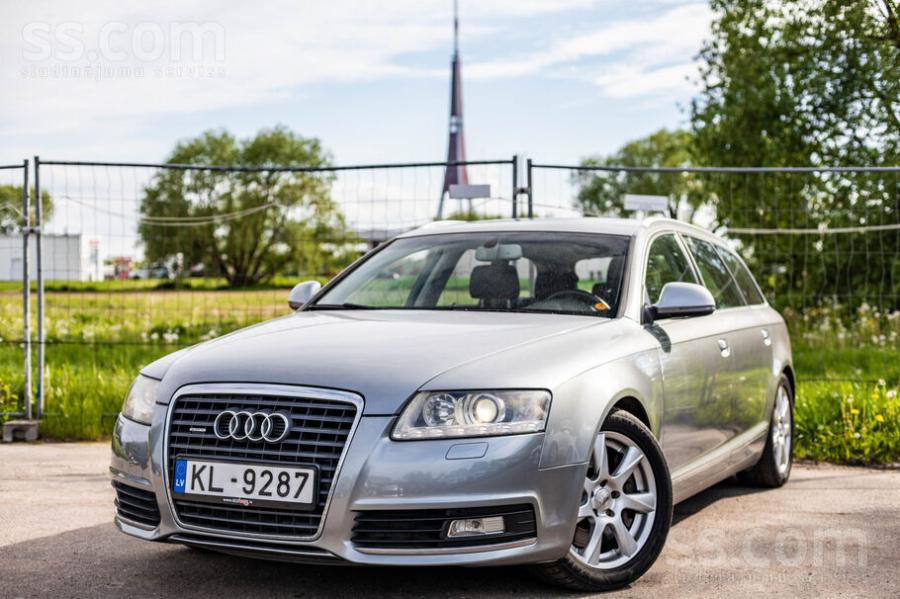 Audi A6 2009 in Riga, with an engine capacity of 3.00 L and mileage of 321 thousand km for 6290 €, photo 1 on AUTOMOTO.COM.LV