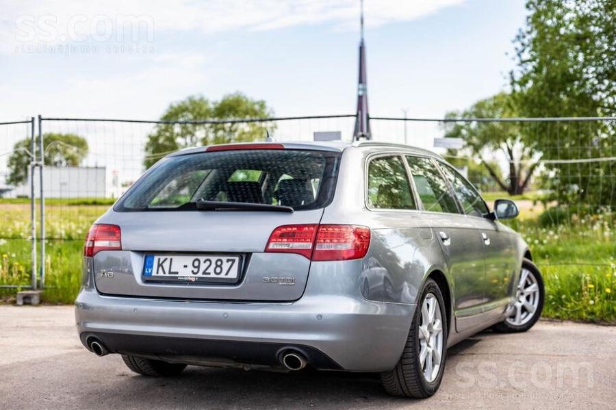 Audi A6 2009 in Riga, with an engine capacity of 3.00 L and mileage of 321 thousand km for 6290 €, photo 8 on AUTOMOTO.COM.LV