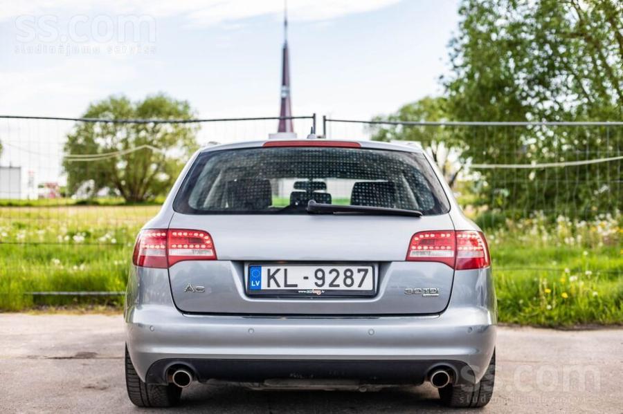 Audi A6 2009 in Riga, with an engine capacity of 3.00 L and mileage of 321 thousand km for 6290 €, photo 9 on AUTOMOTO.COM.LV