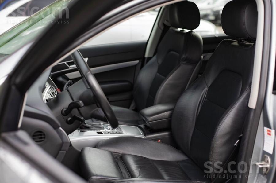 Audi A6 2009 in Riga, with an engine capacity of 3.00 L and mileage of 321 thousand km for 6290 €, photo 15 on AUTOMOTO.COM.LV