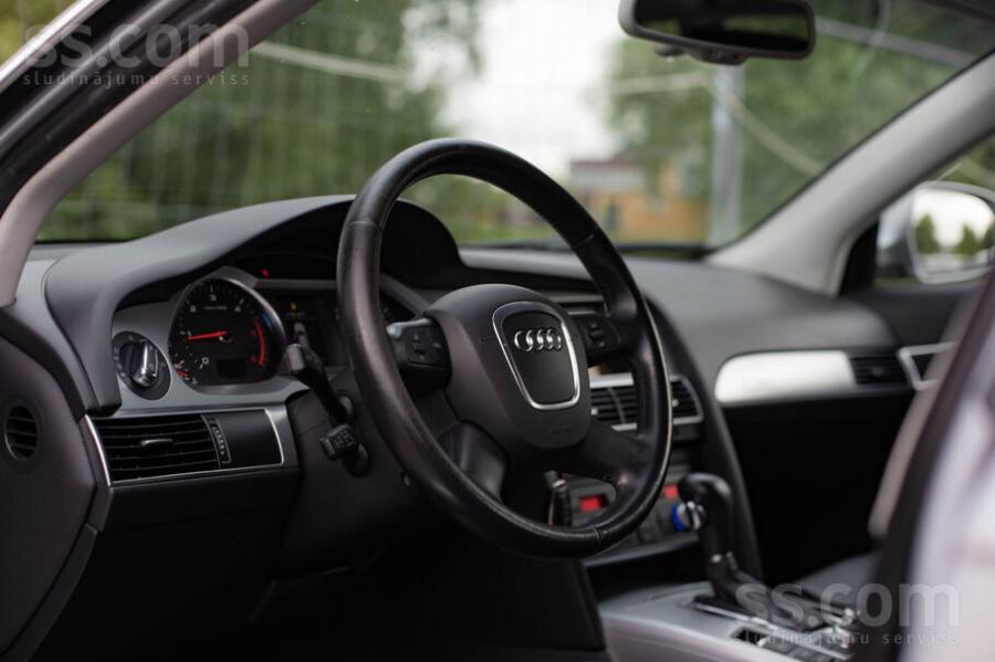 Audi A6 2009 in Riga, with an engine capacity of 3.00 L and mileage of 321 thousand km for 6290 €, photo 17 on AUTOMOTO.COM.LV