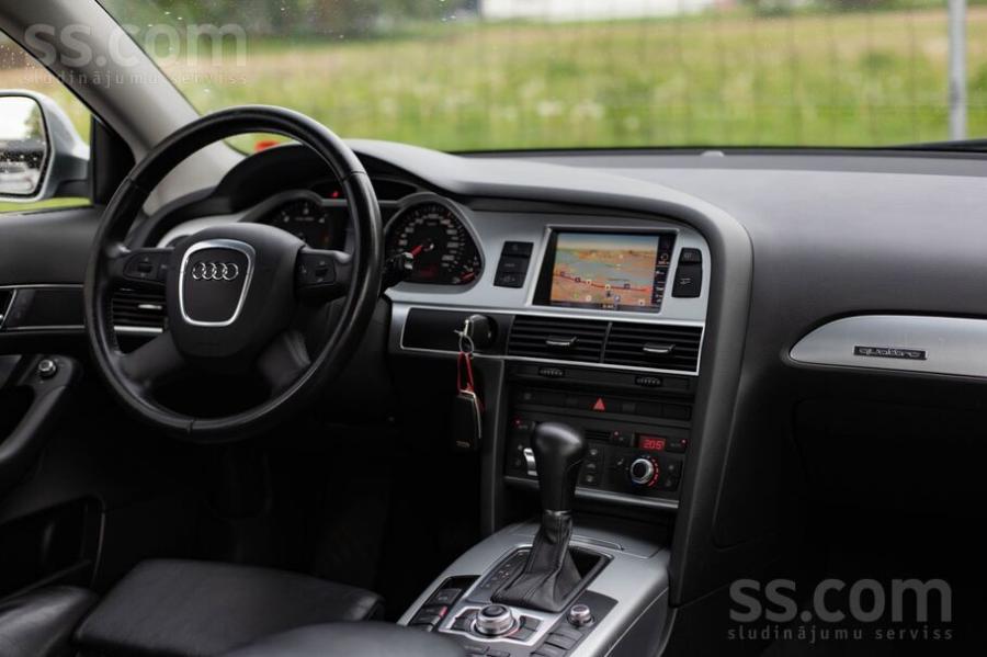 Audi A6 2009 in Riga, with an engine capacity of 3.00 L and mileage of 321 thousand km for 6290 €, photo 31 on AUTOMOTO.COM.LV