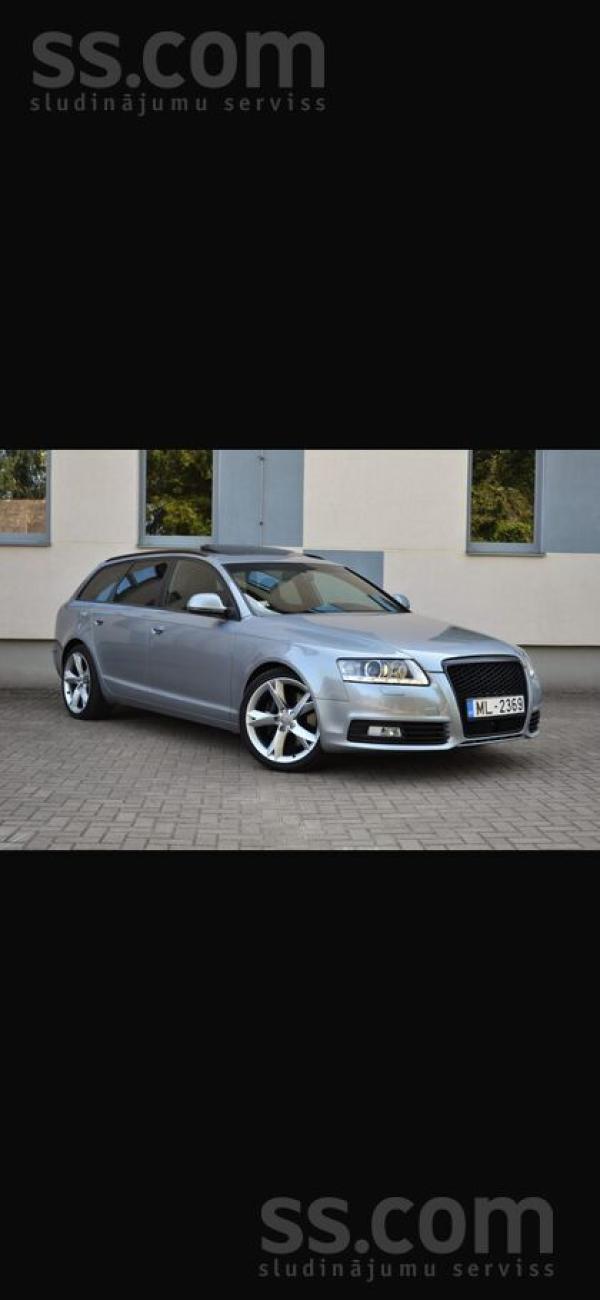 Audi A6 2009 Rīga, ar dzinēja tilpumu 3.00 L un nobraukumu 375 tūkst. km par 11000 €, foto 1 vietnē AUTOMOTO.COM.LV