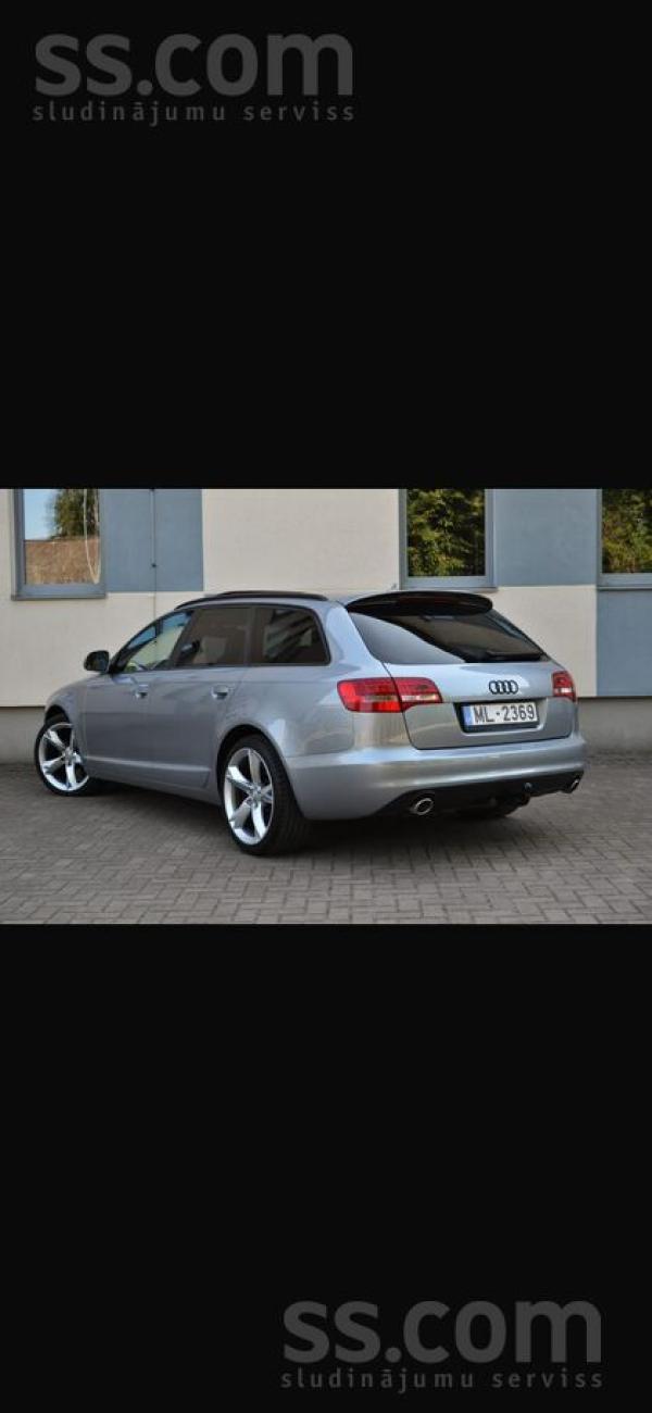 Audi A6 2009 in Riga, with an engine capacity of 3.00 L and mileage of 375 thousand km for 11000 €, photo 6 on AUTOMOTO.COM.LV